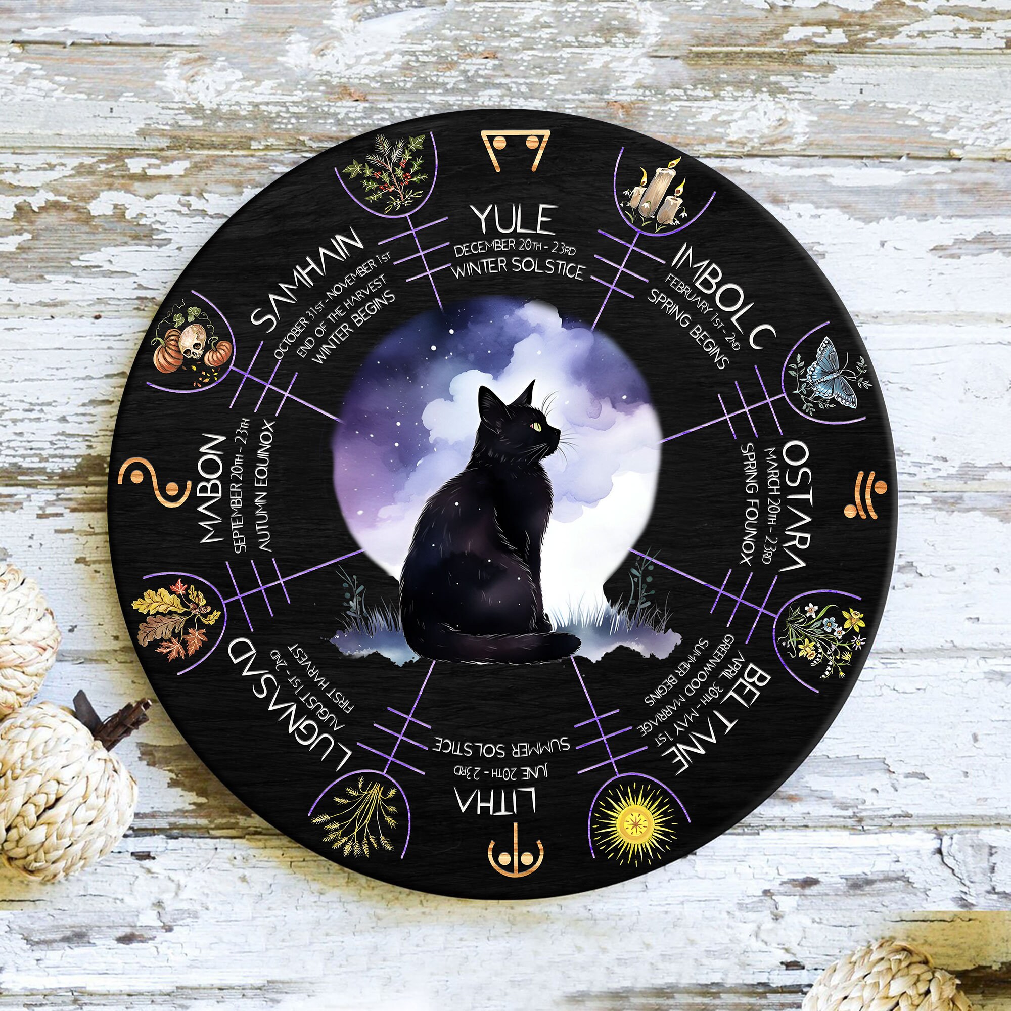 Wheel of the Year, Pagan Calendar, Waldorf Calendar, Witchcraft, Wicca ...