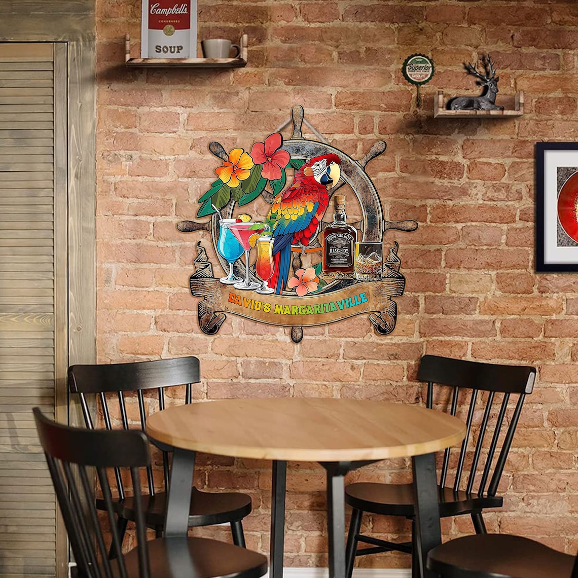 Personalized Tiki Bar Wood Sign Tiki Bar Tiki Hut Tiki Lounge Outdoor ...