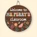 Personalized Teacher Door Sign, Teacher Gift, 2 Layer Teacher Name Sign ...