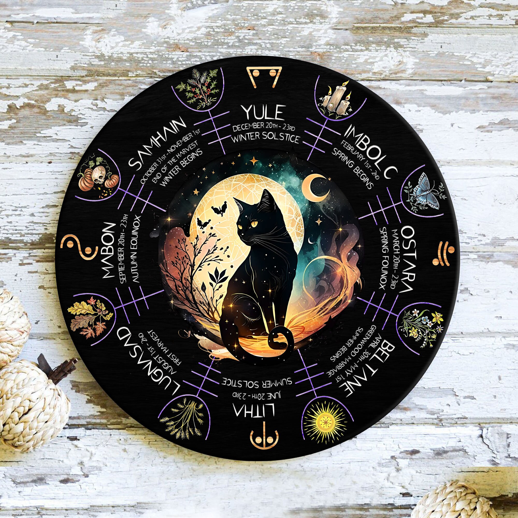 Wheel of the Year, Pagan Calendar, Waldorf Calendar, Witchcraft, Wicca ...