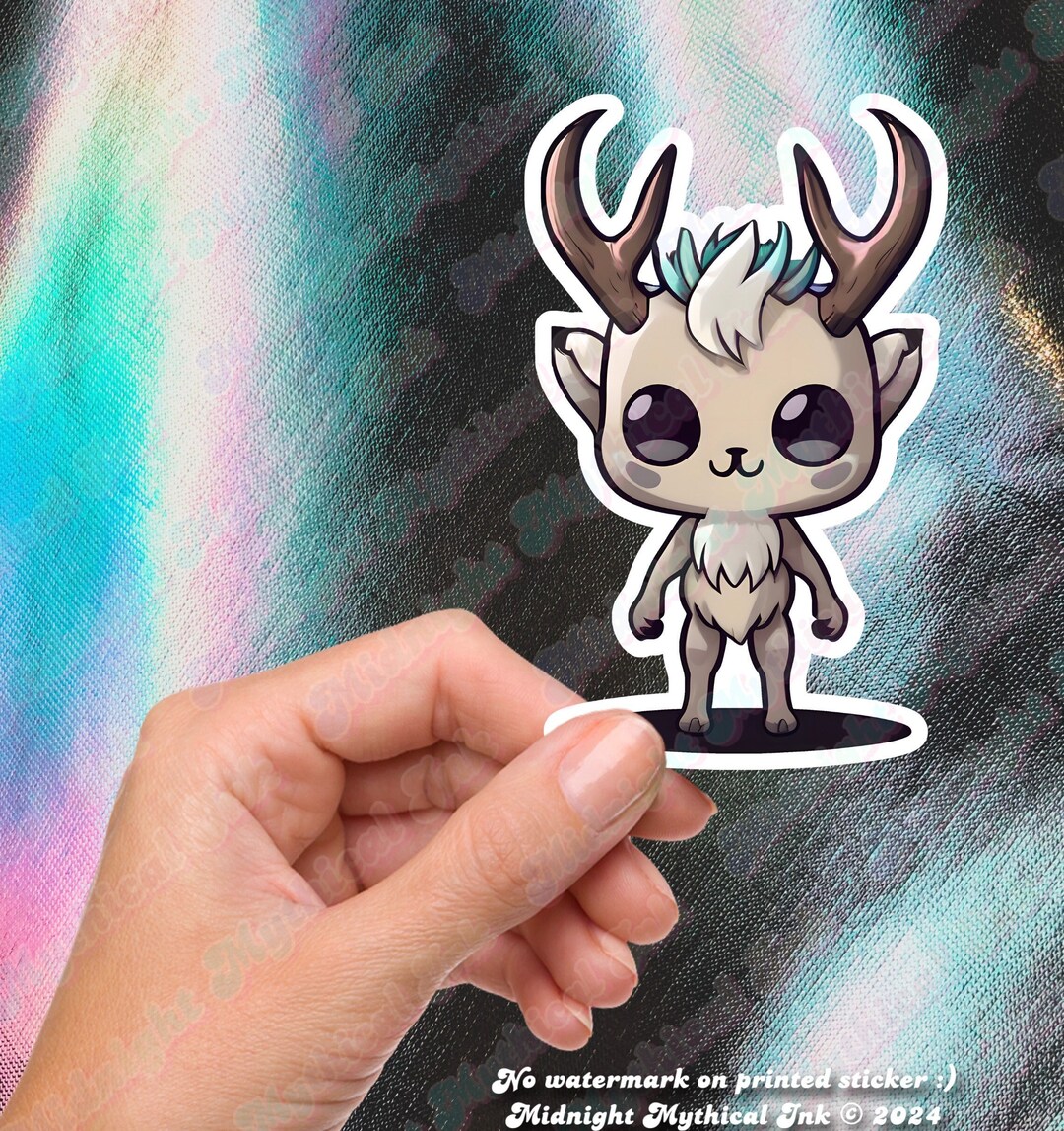 Wendigo Sticker Cryptids & Mythical Creatures Waterproof/uv Vinyl Decal ...