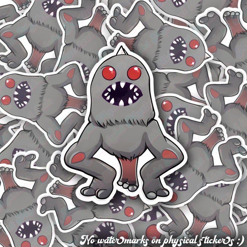 Enfield Monster Sticker | Cryptids & Mythical Creatures | High Quality ...