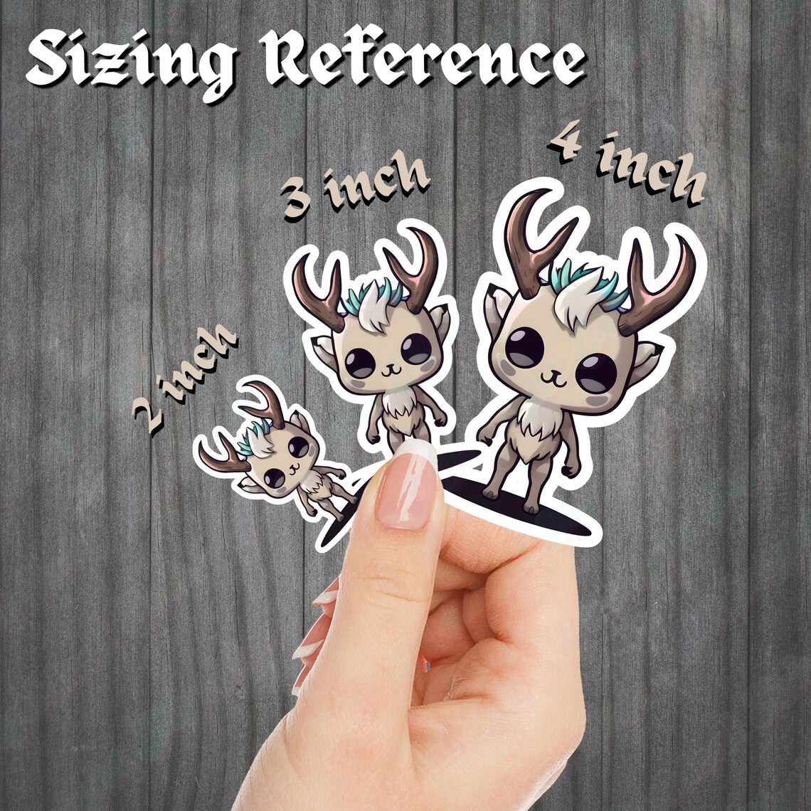 Enfield Monster Sticker Cryptids & Mythical Creatures High Quality ...