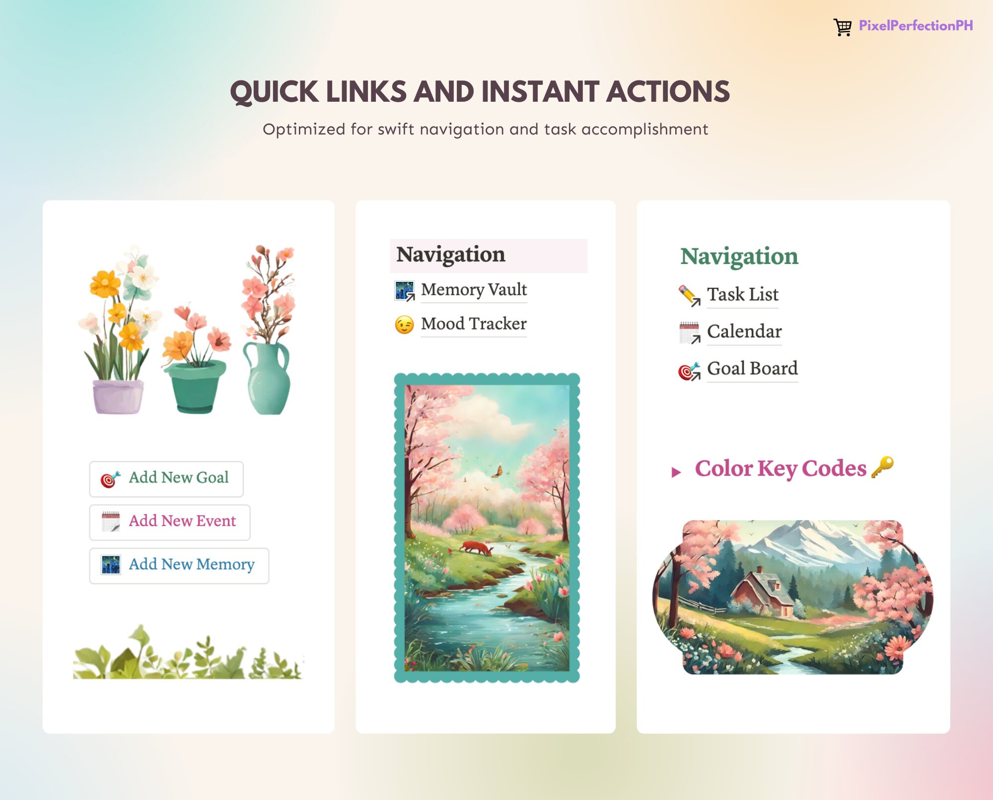 Notion Template Ultimate Allinone Notion Life Planner That Girl ...