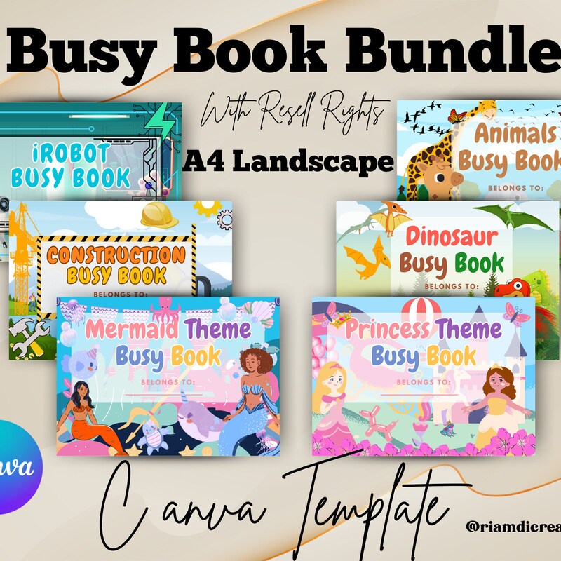 Busy Book - Etsy