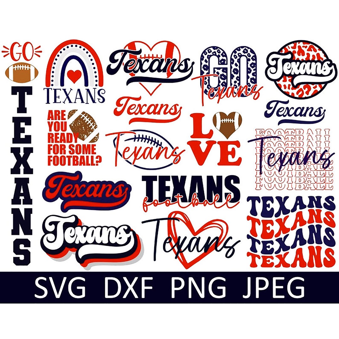 Texans SVG Bundle, Texans PNG Bundle, Digital Download, Cut File ...