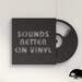 Vinyl Record Holder, Wall Mount TOMMY Now Playing, Hand-painted Wooden ...