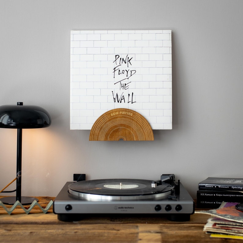 Vinyl Record Holder, Wall Mount TOMMY Now Playing, Hand-painted Wooden ...