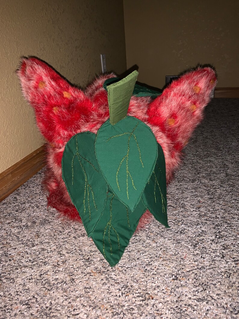 Strawberry Fox Mini Partial Fursuit - Etsy