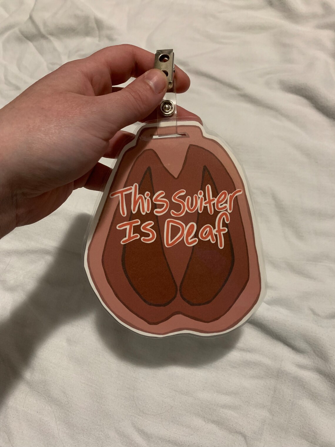 Deaf-fursuit Badge - Etsy