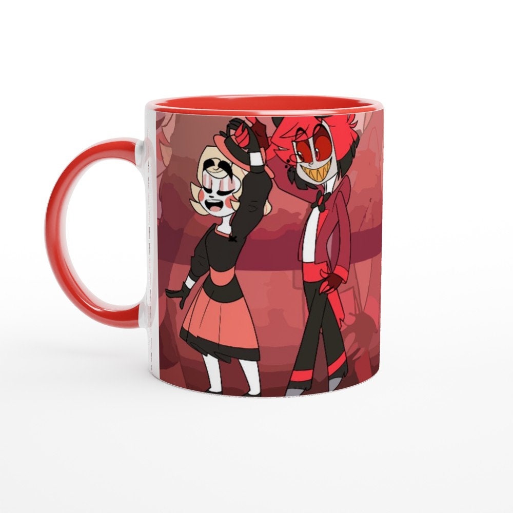 Hazbin Hotel Alastor Charlie Mug, Alastor and Charlie Mug, Hazbin Hotel ...