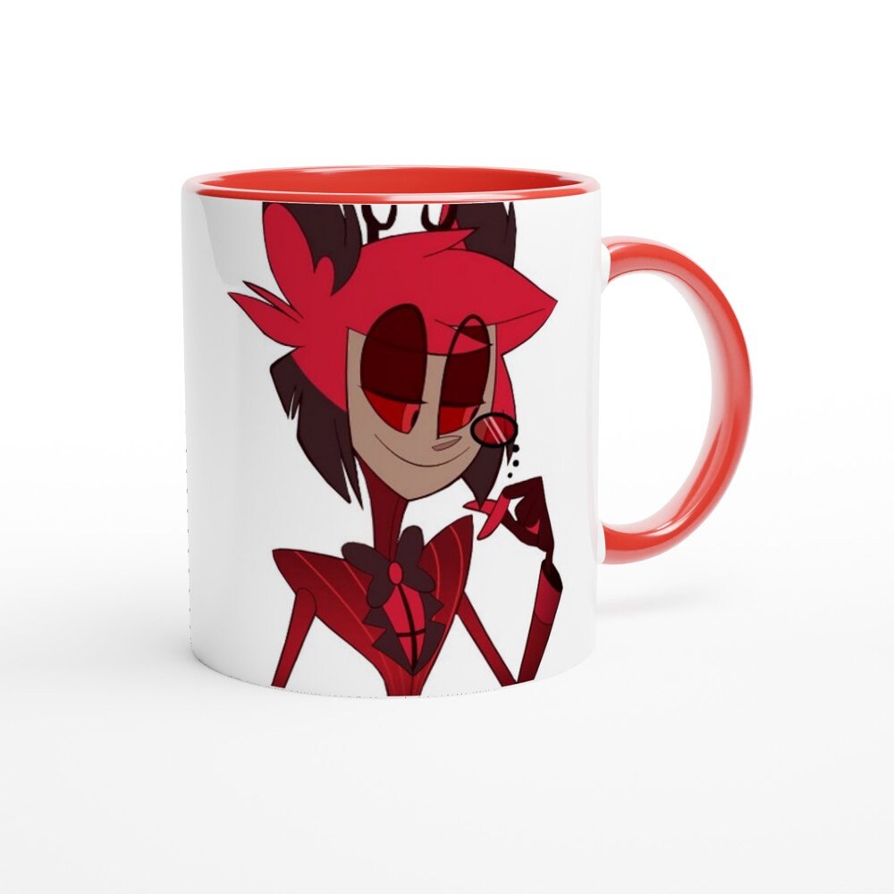 Hazbin Hotel Alastor Mug, Hazbin Hotel Alastor Color Mug, Hazbin Hotel ...