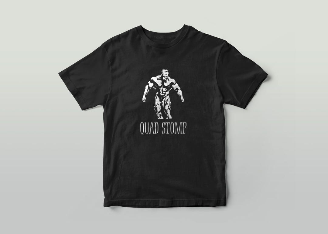 Jay Cutler 'quad Stomp' Gym T-shirt - Bodybuilding Quote Tee ...