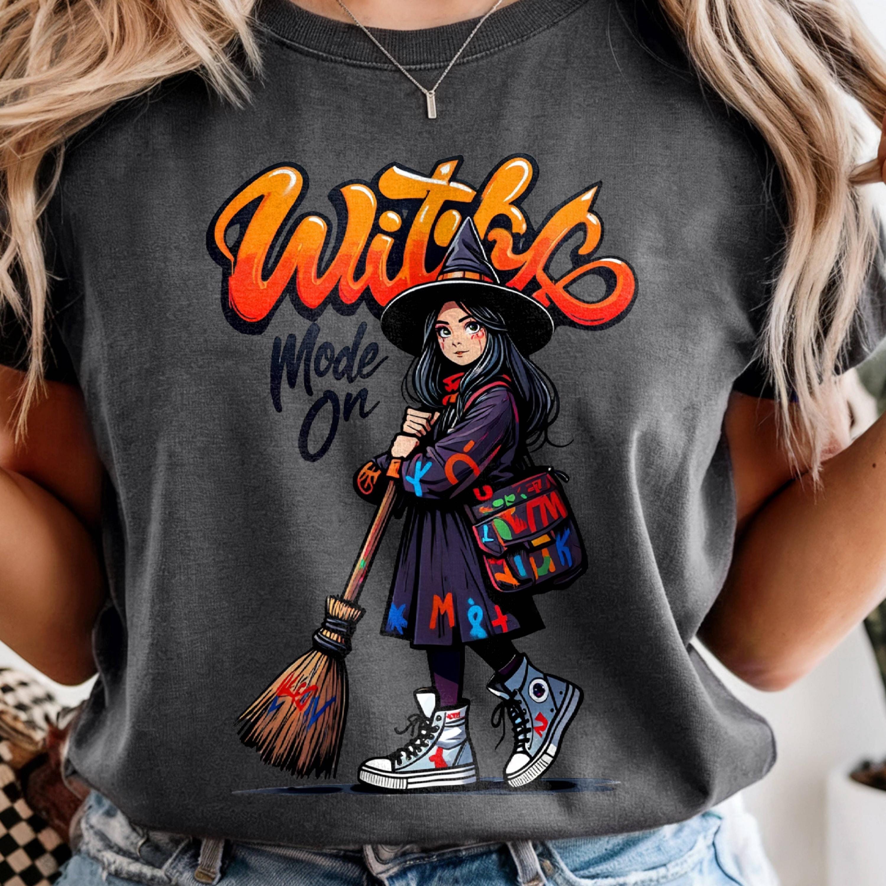 Witch Mode on PNG: Halloween Anime Girl Clipart (digital Download) - Etsy