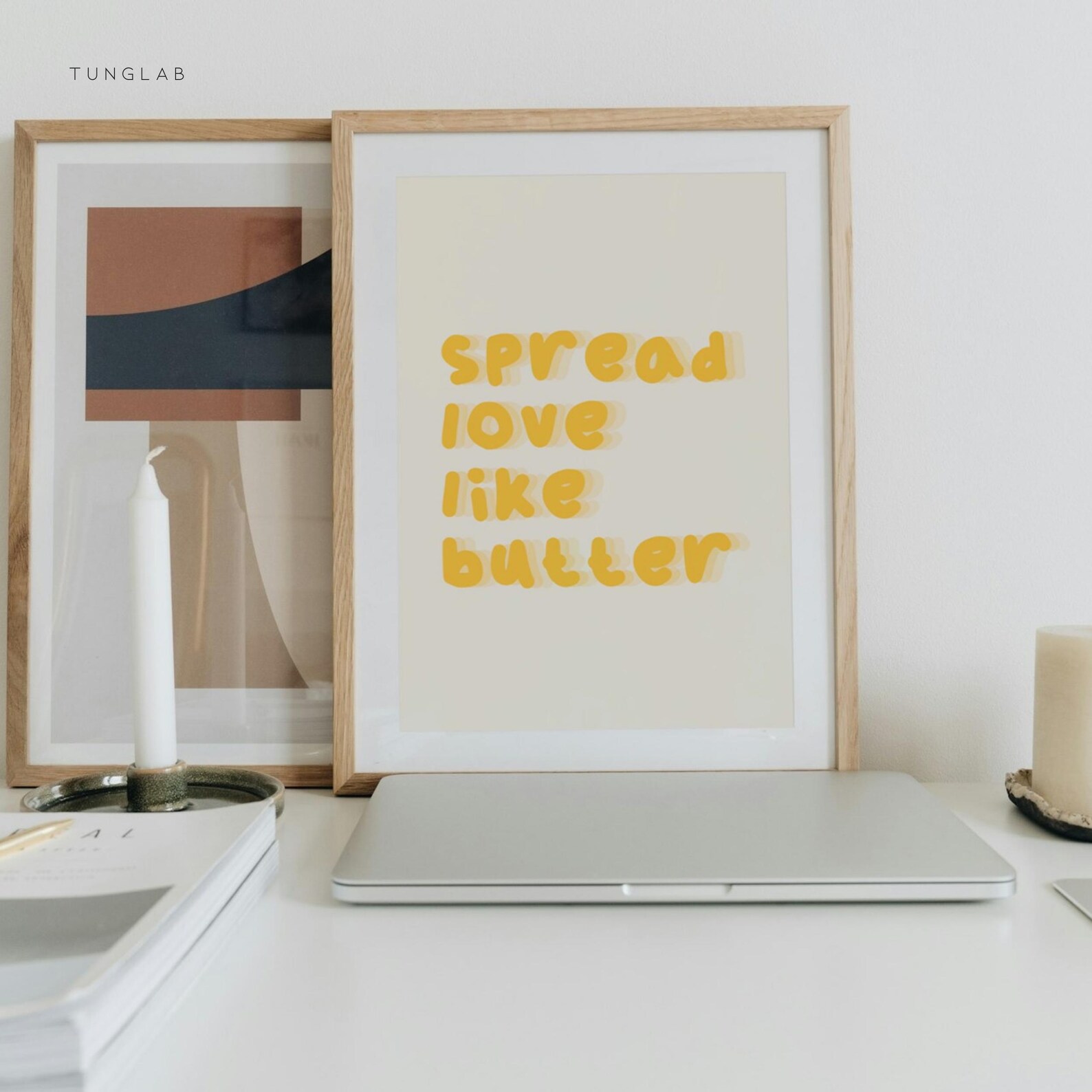 Spread Love Like Butter Wall Art, Printable Aesthetic Kitchen Print ...
