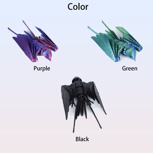 Swallow Articulated Bird Fidget Toy 3D Printed, Extra Large Strong ...