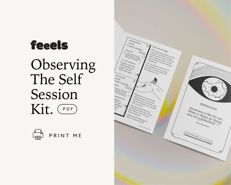 Observing the Self Session Kit - Etsy