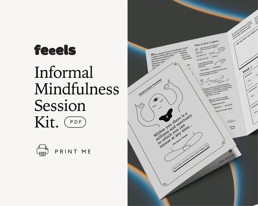 Informal Mindfulness Session Kit - Etsy