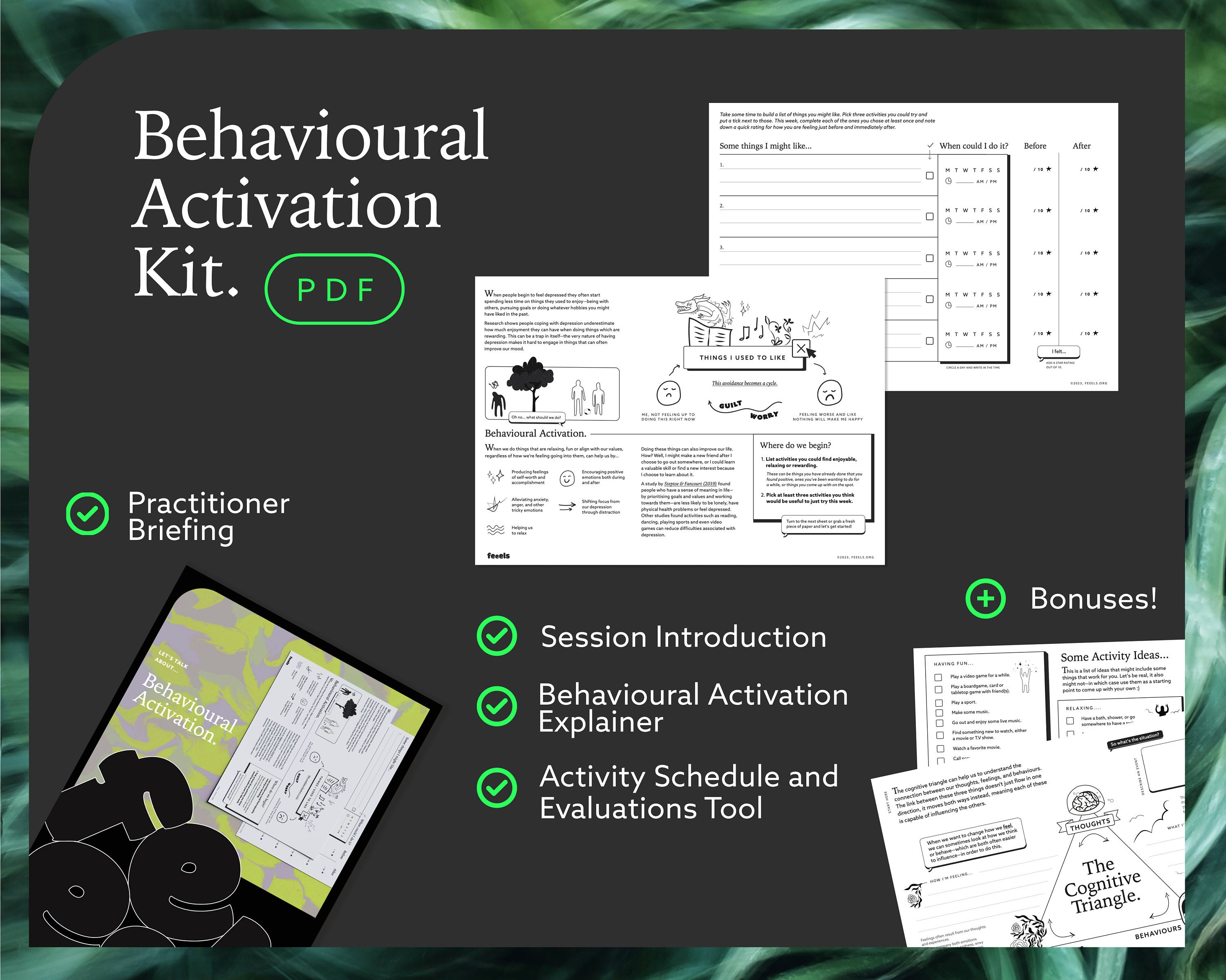 Behavioural Activation Session Kit - Etsy