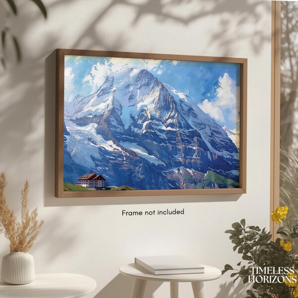 Alpine Painting - Etsy
