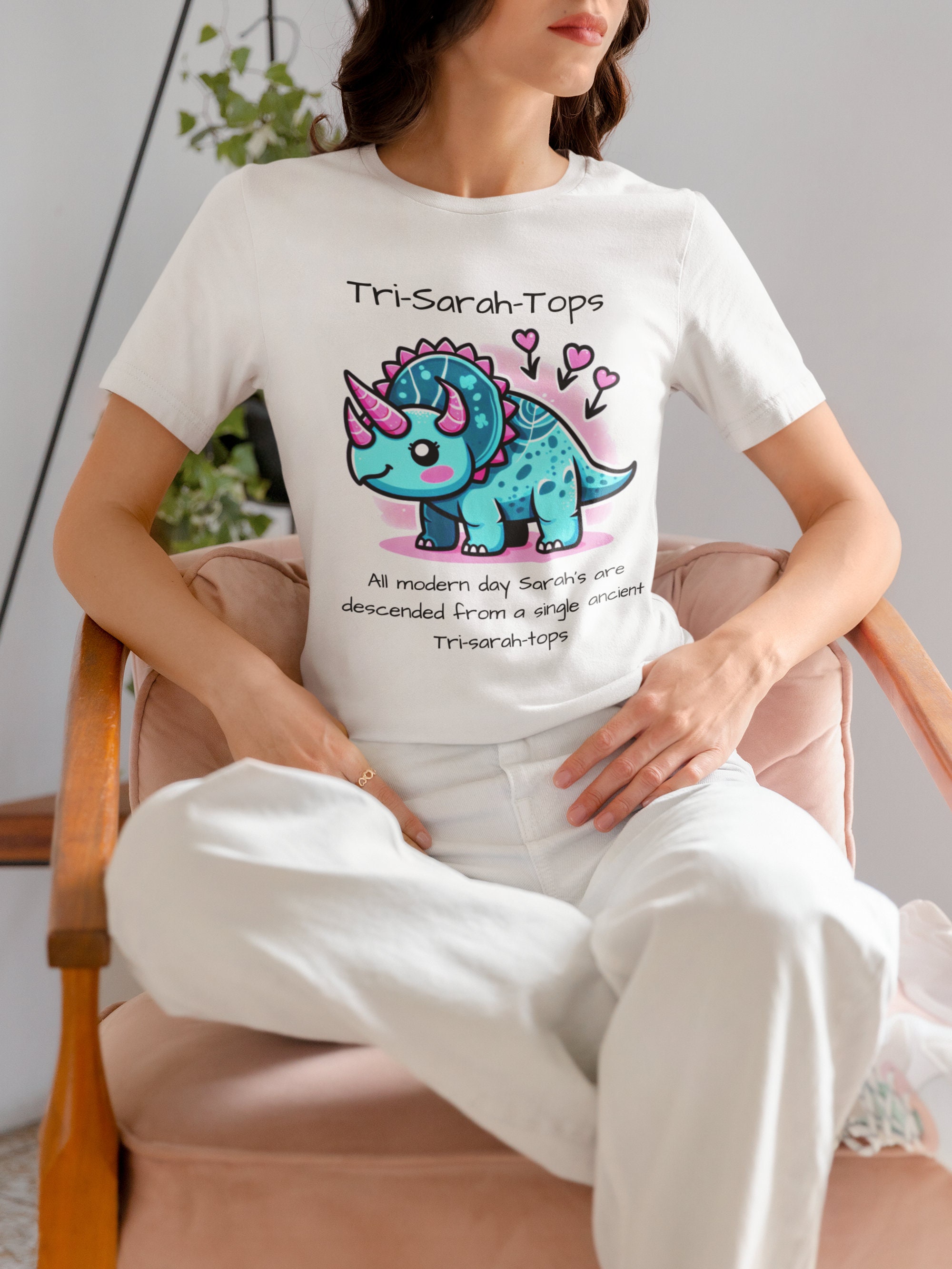 Tri-sarah-tops Dinosaur Tshirt, Dino Tee, Gift for Her, Evolution ...