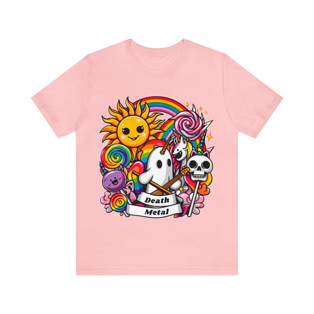 Cute Death Metal Tee Cuddly Carnage Crew, Funny Shirt, Ironic Humor ...