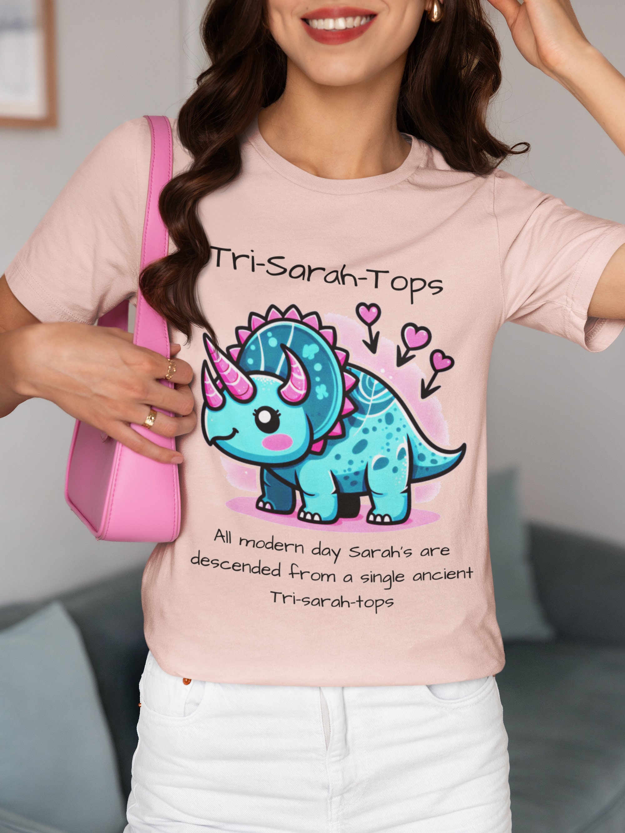 Tri-sarah-tops Dinosaur Tshirt, Dino Tee, Gift for Her, Evolution ...
