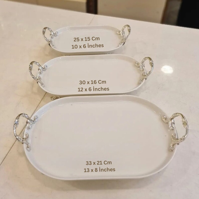 Elegant Gold & Silver Serving Plates Set Elevate Your Dining Experience ...