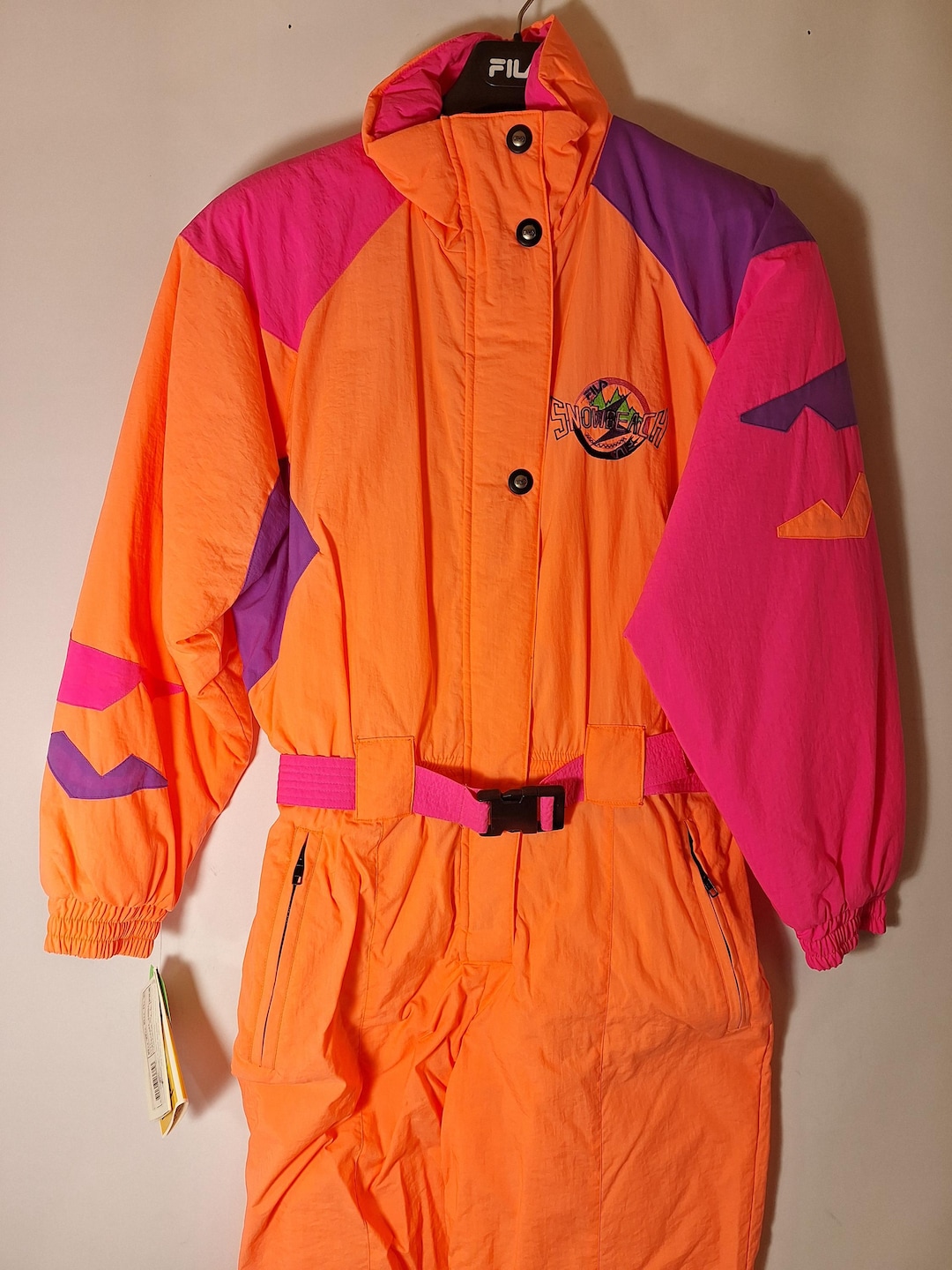 New Vintage Item FILA Ski Suit S M L Xl 80s 90s Deadstock K-way Colmar ...