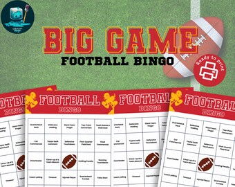 Taylor Swift Super Bowl Bingo Printable - Etsy