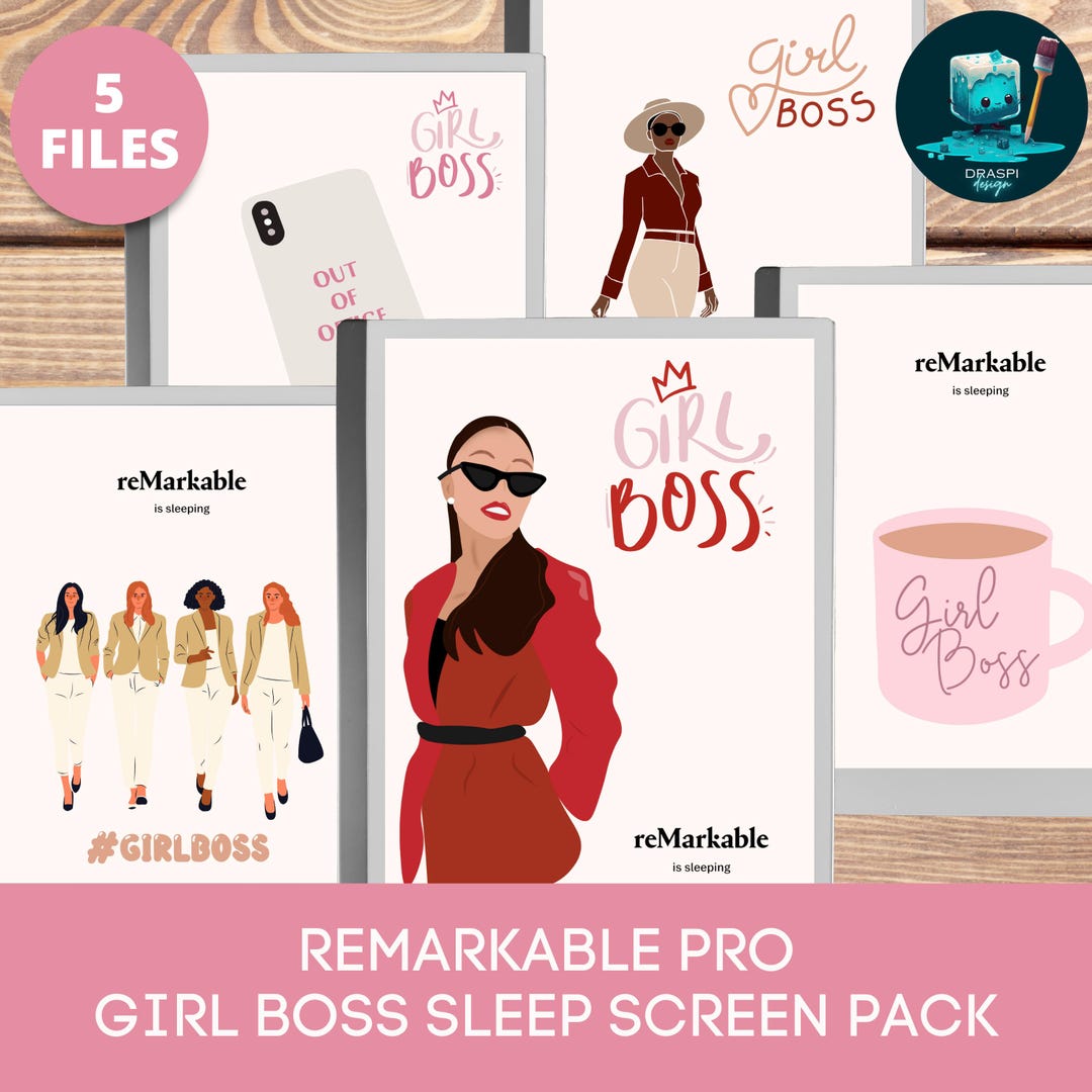 Remarkable Pro Girl Boss Sleep Screen Pack | Remarkable Pro #girlboss ...