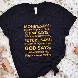 God Says Remember Me PNG, Christian Inspiration Sublimation, Faith ...
