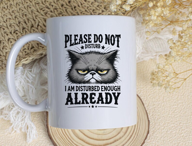 Funny Cat Png, Disturbed Cat Illustration, Humor Cat Meme, Cute Cat Png ...
