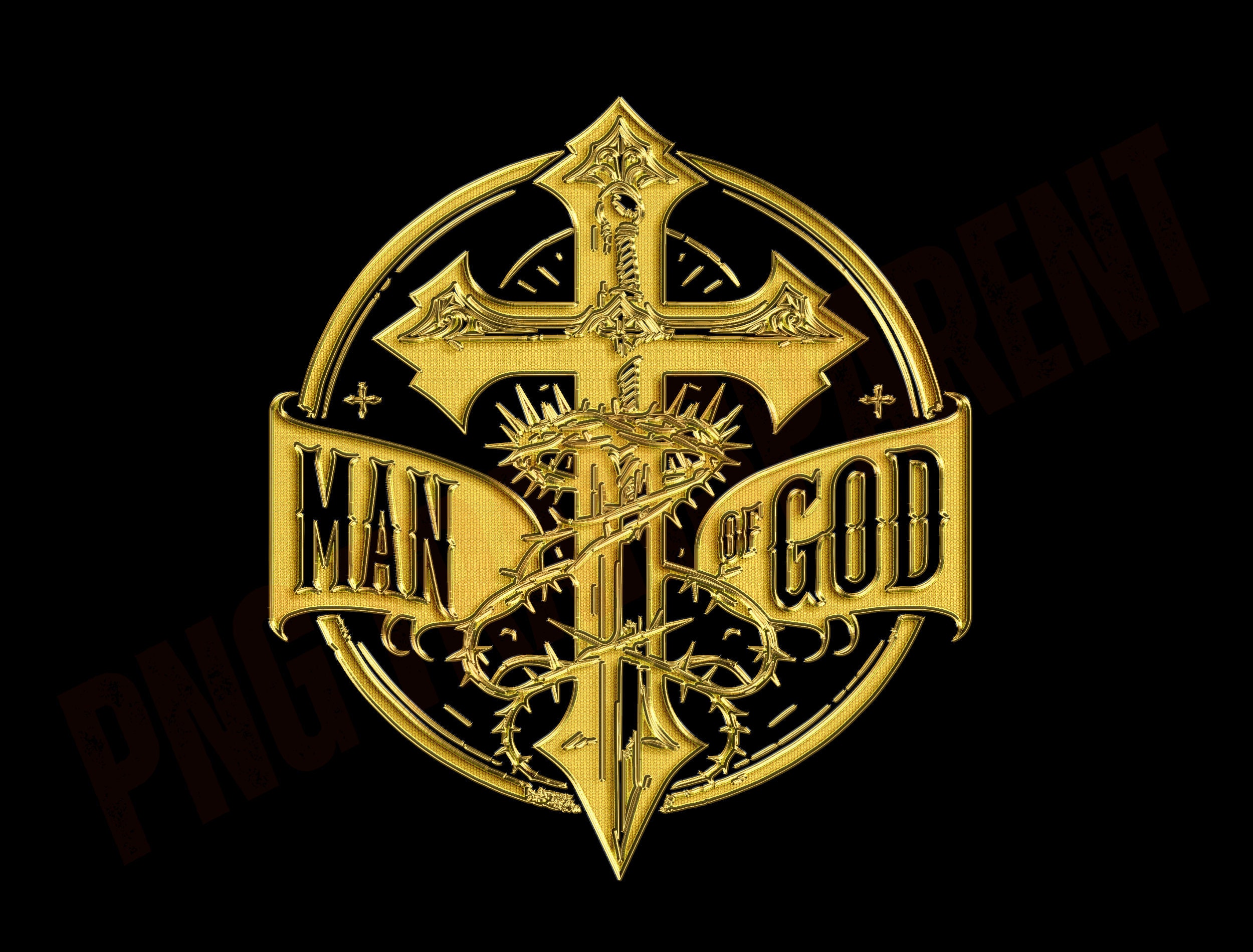 Man of God Sword Cross Design: Christian Warrior Graphic (PNG) - Etsy