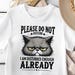 Funny Cat Png, Disturbed Cat Illustration, Humor Cat Meme, Cute Cat Png ...
