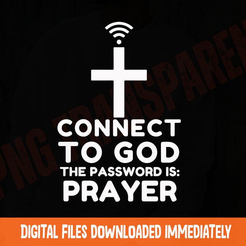 Connect With God Svg - Etsy