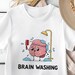 Brain Washing PNG, Cute Brain Clipart, Mental Health Sublimation, Self ...