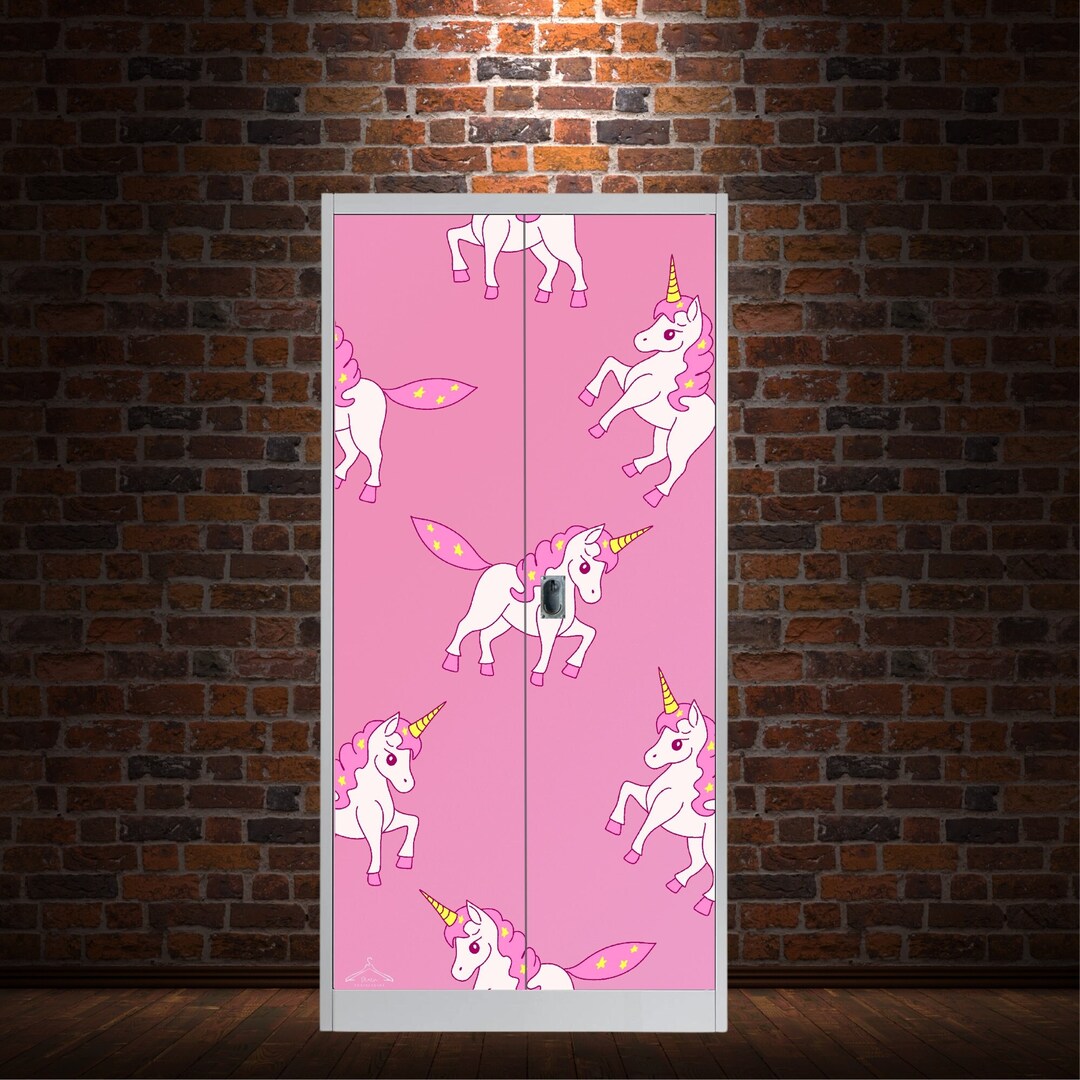 DIY Saddle Cabinet Foil "unicorn" | Bundeswehr Cabinet Horse Idea ...