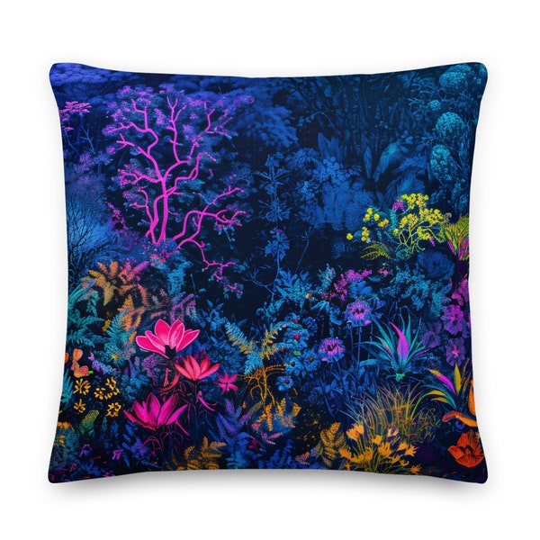 Neon Pillow - Etsy