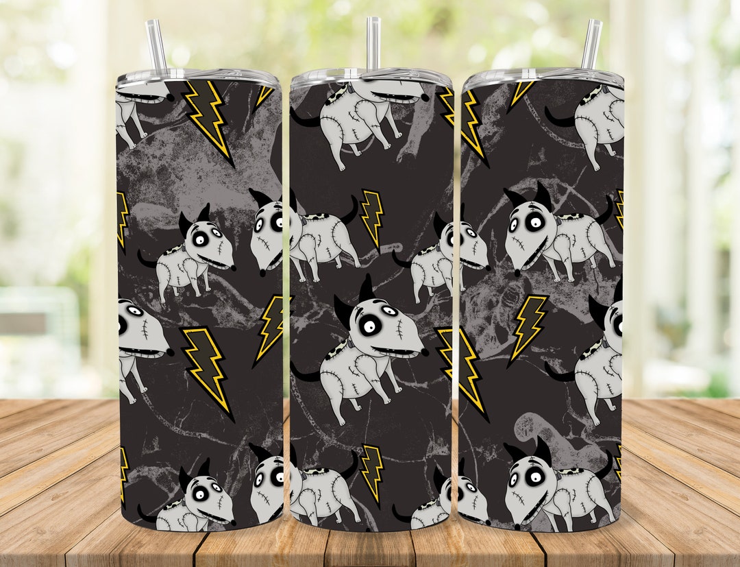 Sparky Frankenstein Dog 20 Oz Tumbler Wrap Frankenweenie Straight and ...