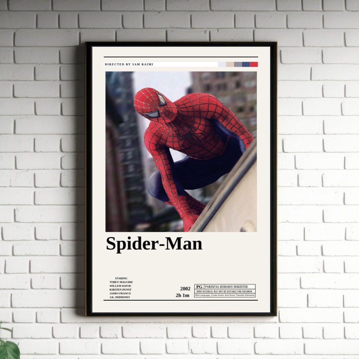 Spider-man Movie Poster - Film Fan Collectibles - Vintage Movie Show ...