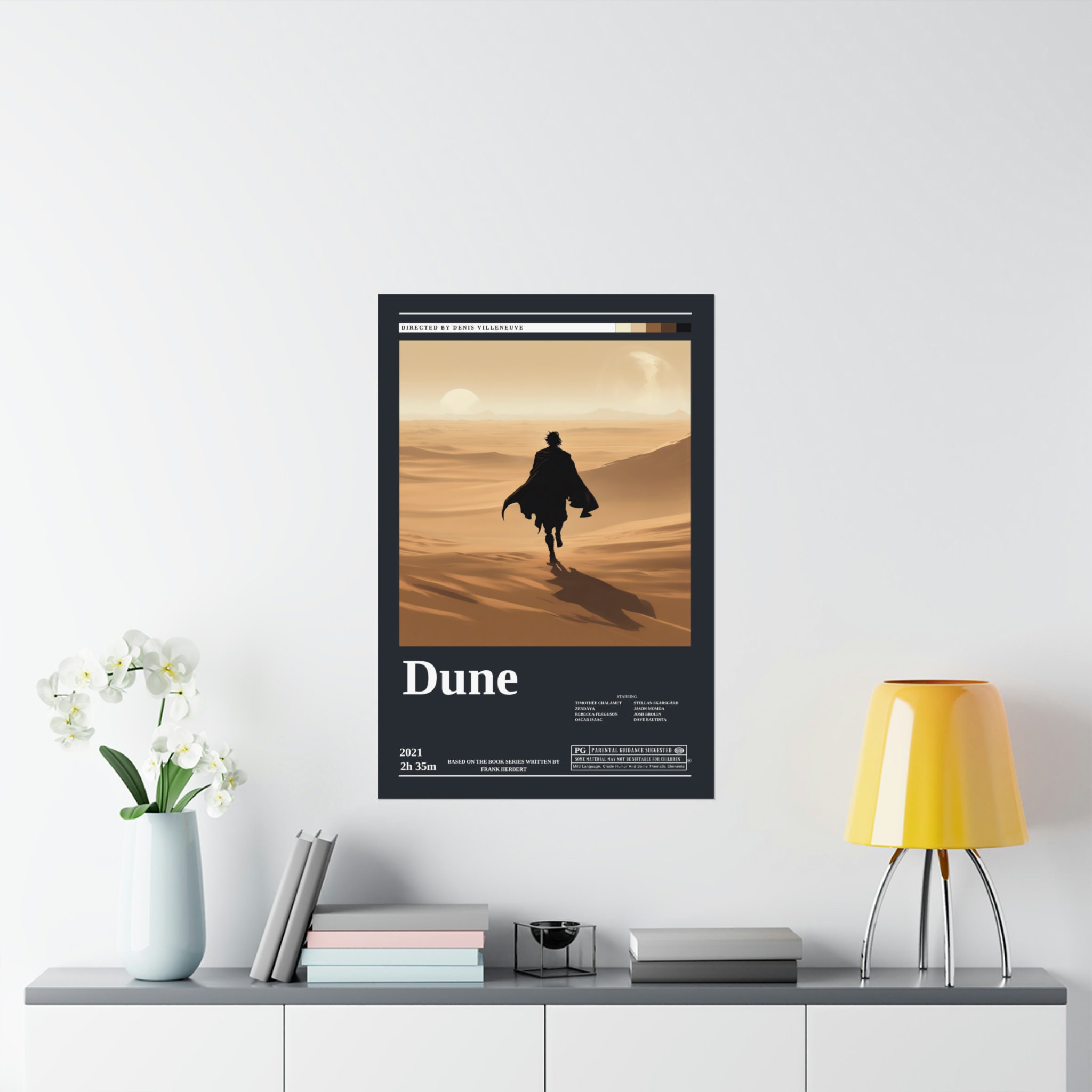 Dune Minimalist Movie Poster Retro Vintage Poster Retro Vintage Art ...