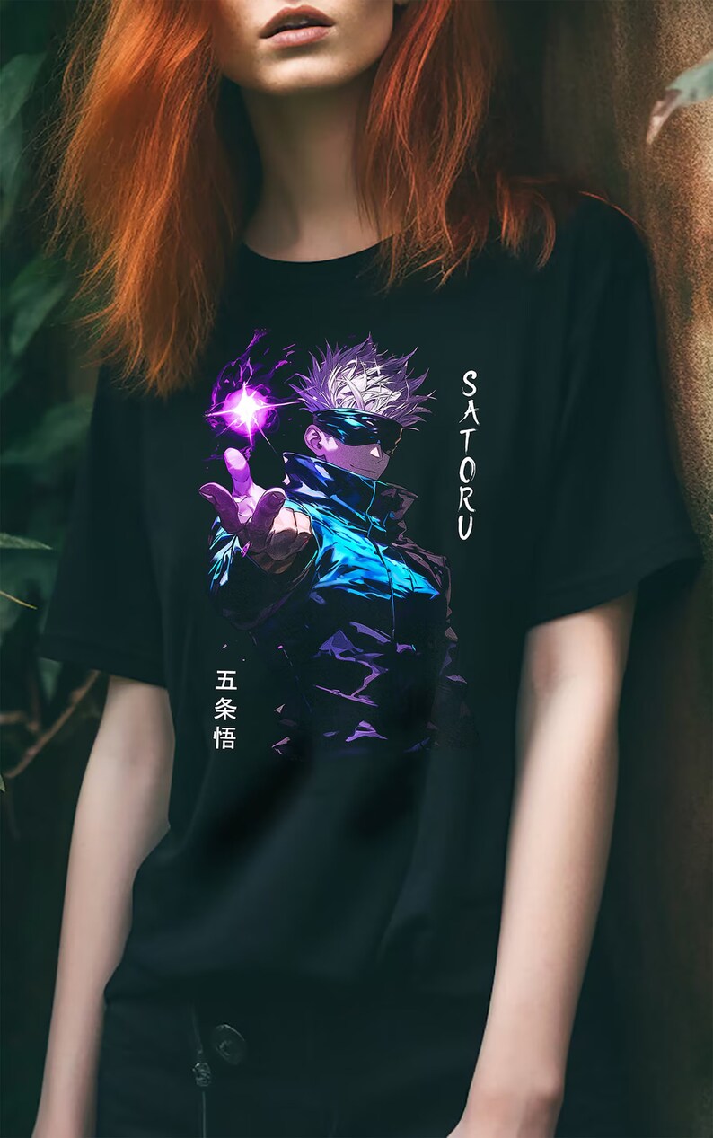 Gojo Satoru Shirt, Jujutsu Kaisen Tshirt, Best Anime Shirts, Gift for ...