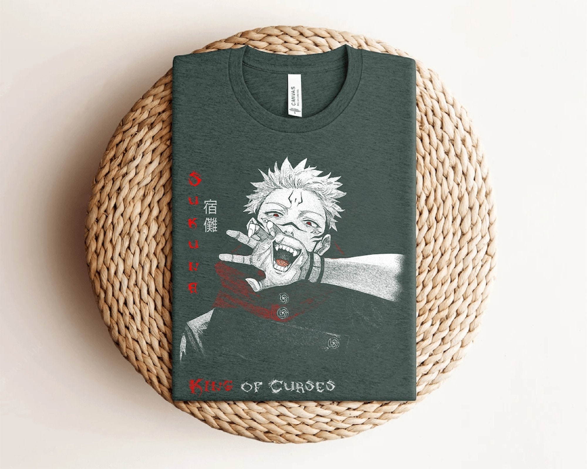 Jujutsu Kaisen Sukuna Shirt, Sukuna Mouth T-shirt, Ryomen Sukuna Shirt ...