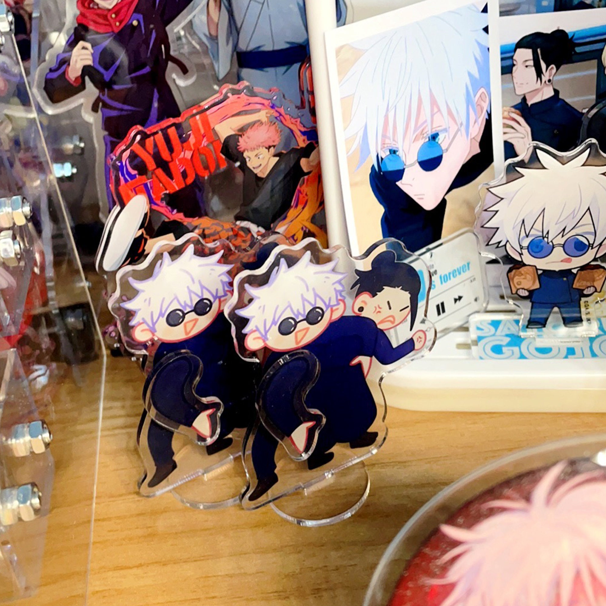 Gojo and Geto Swing Cute Standee Jujutsu Kaisen JJK Fanart Stand Anime ...