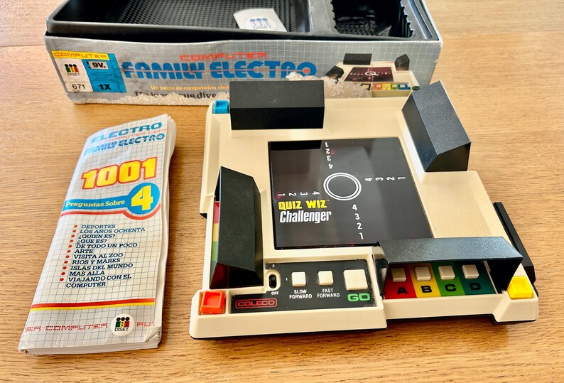 Coleco Computer Family Quiz Game, 1001 Questions and Answers. Vintage ...