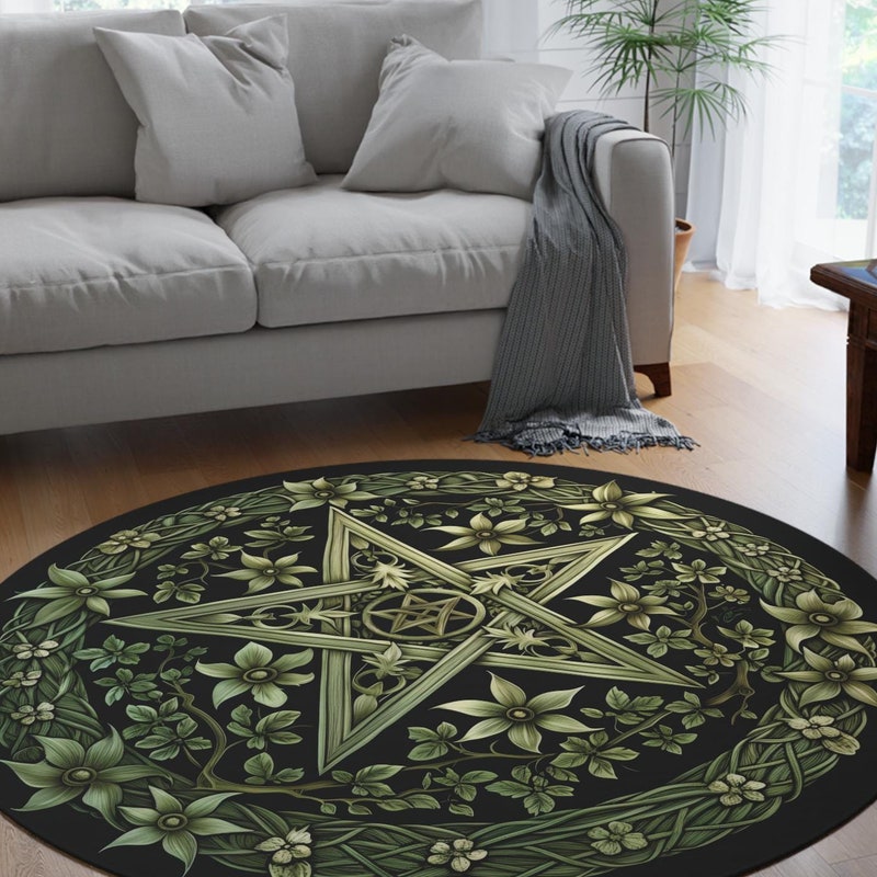 Wiccan Rug - Etsy