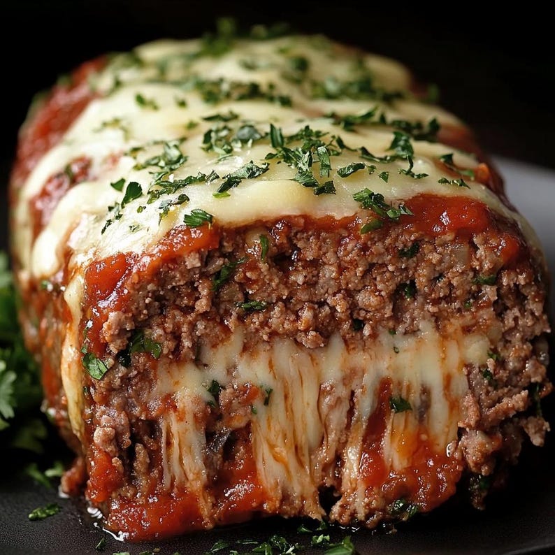 Italian Meatloaf Recipe: Savory Comfort Food (printable PDF) - Etsy