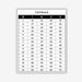 250 Bingo Cards | Printable Set | Black and White Edition | 1, 2, 4, 6 ...