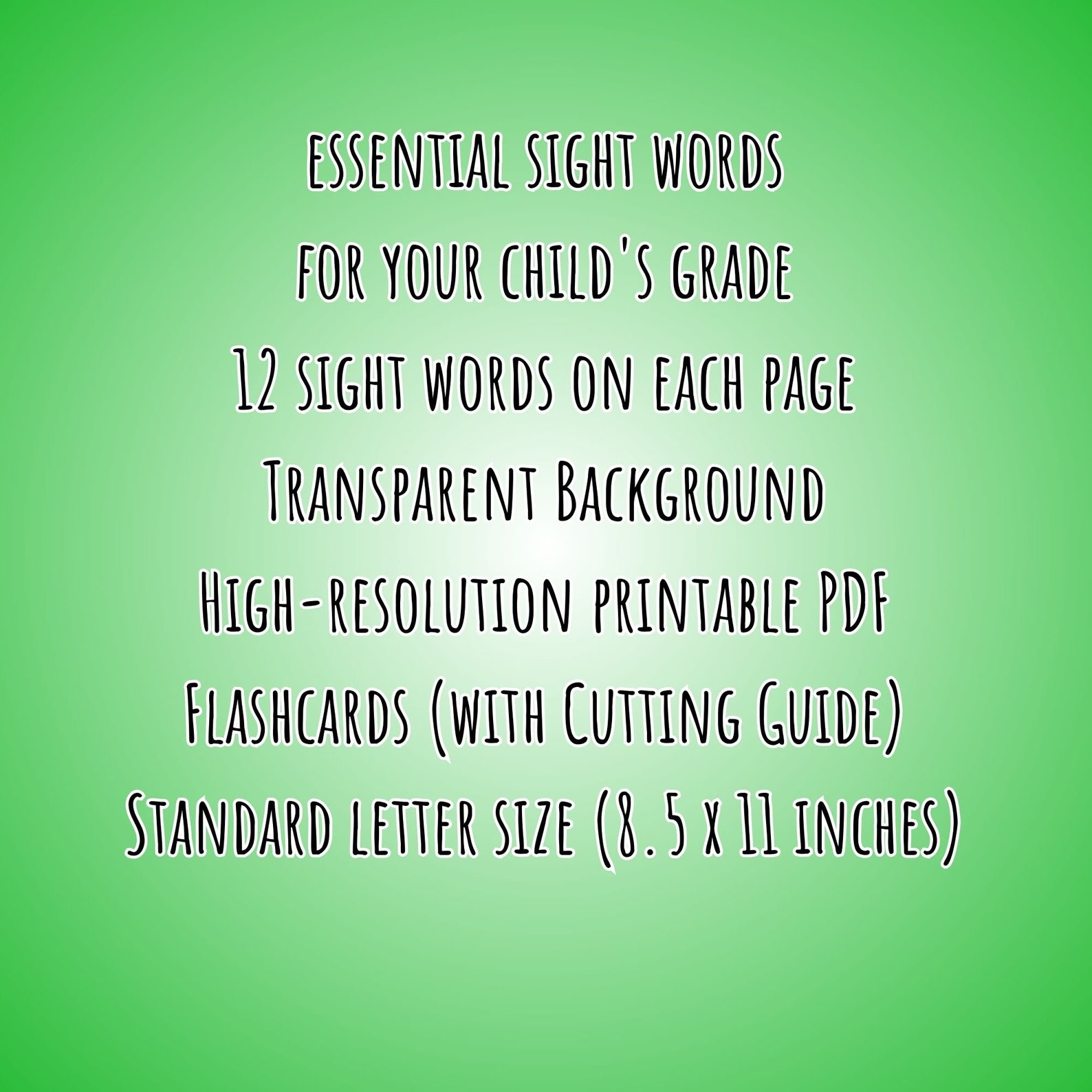 Dolch Sight Words for Kindergarten Bundle: Read, Trace, Write ...